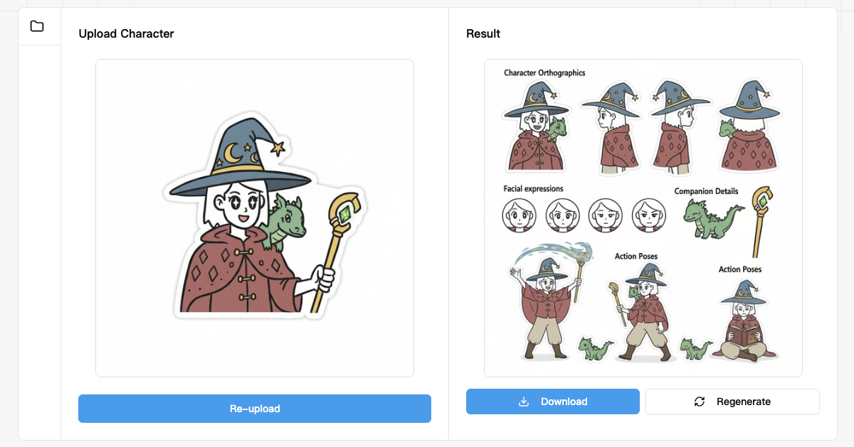 Character Generator | Open-Launch